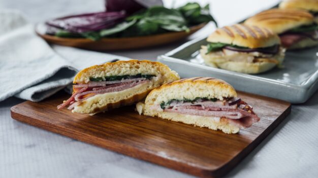 Panini Sandwiches Recipe — What’s for Dinner?