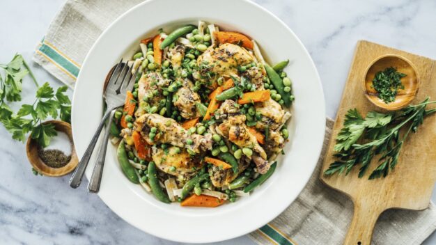 Spring Chicken and Vegetable Stew Recipe | What's for Dinner??