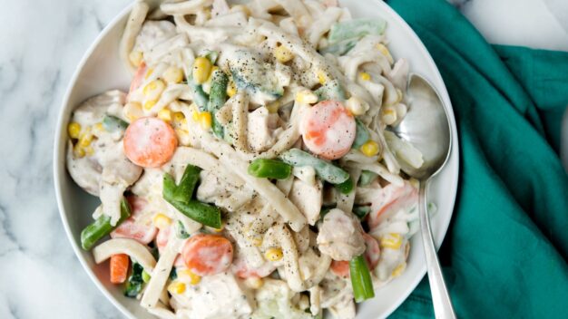 Turkey Primavera With Mixed Vegetables Recipe - What's for Dinner